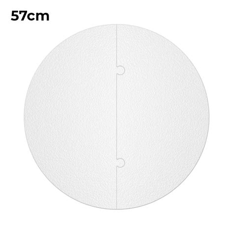 Round Plexiglass Table Top 57cm Diameter Ships Today