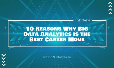 10 Reasons Why Big Data Analytics Is The Best Career Move H2k Infosys
