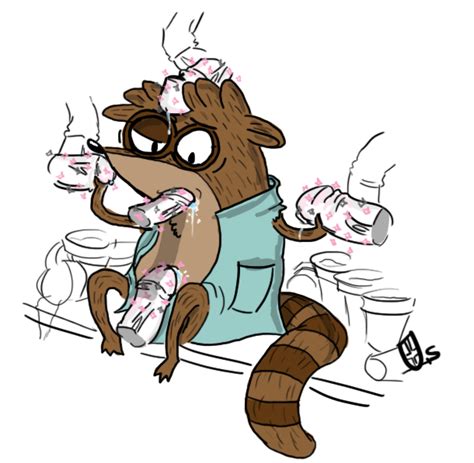 Rule 34 Male Male Only Multiple Males Regular Show Rigby Tagme Yaoi