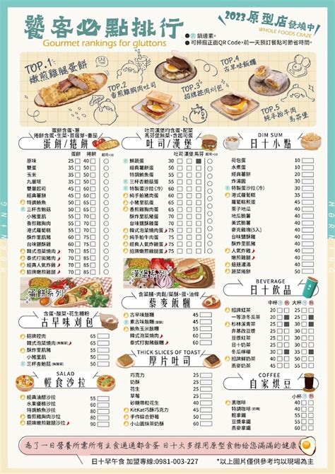 日十。仁德店的菜單、評論、圖片台南市仁德區好吃、cp值超高的早午餐餐廳 愛玩記
