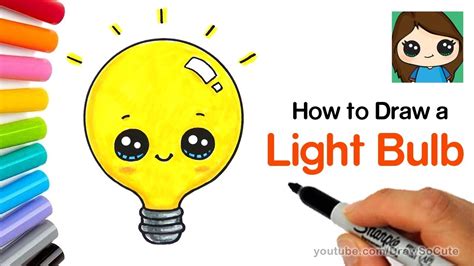 How To Draw A Lightbulb Step By Step This Depends On How You Intend To