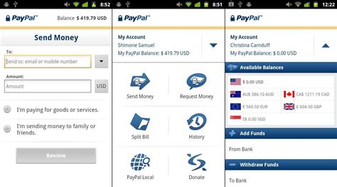 paypal for android updates with nfc tablet support android community