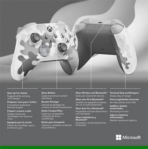 Wireless Controller Arctic Camo Special Edition Xbox Seriesnew