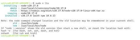 Updating Nodejs To Any Version With N A Step By Step Guide Codeforgeek