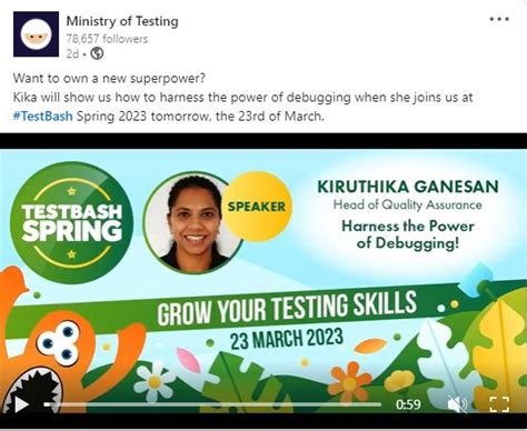 Ministry Of Testing Software Testing Qa And Quality Engineering