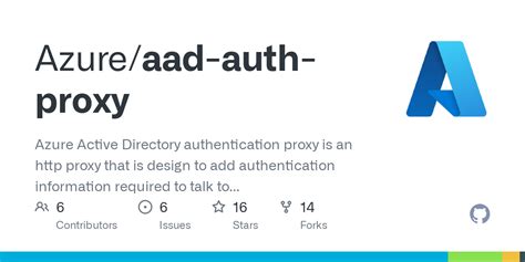 Github Azureaad Auth Proxy Azure Active Directory Authentication