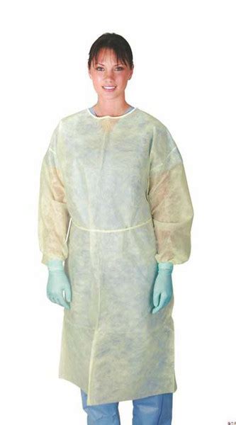 Polypropylene Isolation Gowns Case Of 50 Diamedical