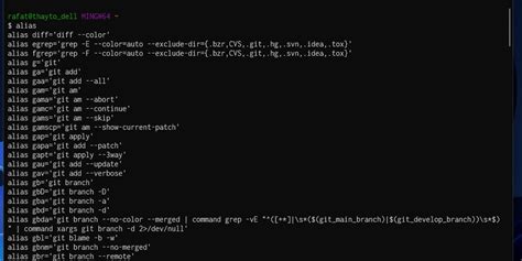 Turbinando Seu Git Bash Windows Adicionando Aliases Como Se Fosse O