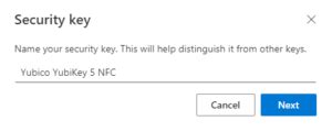 Kennwortlose Anmeldung Mit Microsoft Entra ID Azure AD Und YubiKey