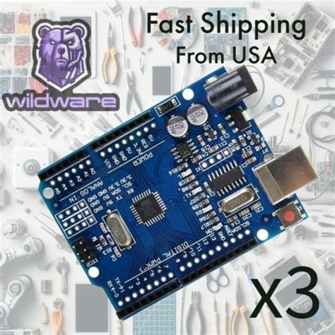 X New Compatible With Arduino Uno R Ide Atmega P Ch R Board