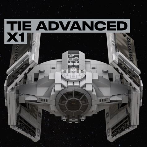 Lego Moc 71736 Tie Advanced X1 Tiead By Scruffybrickherder