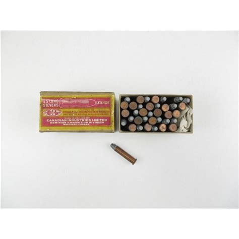 Collectible Cil 25 Stevens Ammo Lot
