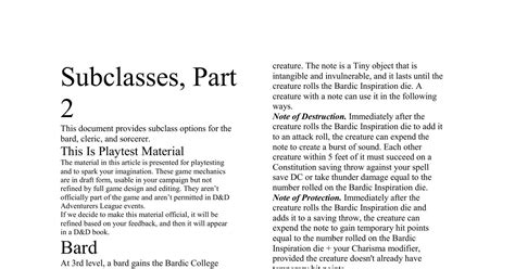 Subclasses Part 2pdf Docdroid