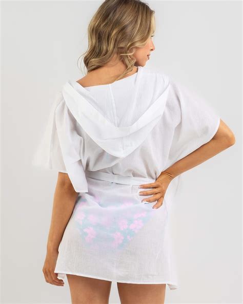 Shop Topanga Sheridan Beach Cover In White Fast Shipping And Easy