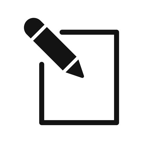 Edit Icon Vector Illustration 425359 Vector Art At Vecteezy
