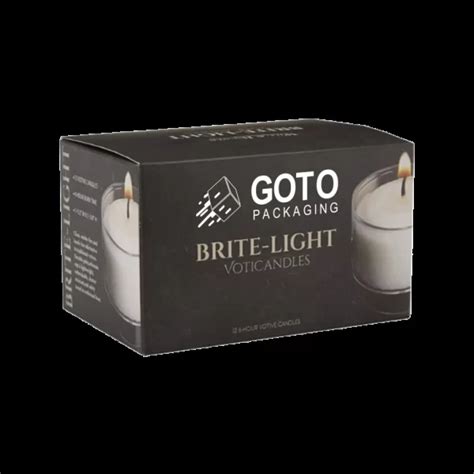 Custom Votive Candle Boxes Goto Packaging