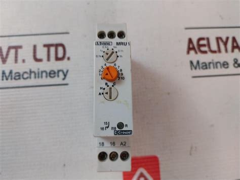 Crouzet Mru1 Timer 12v24 Aeliya Marine