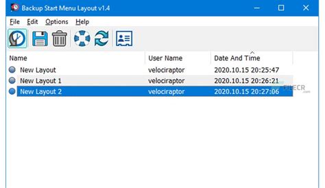 Backup Start Menu Layout Free Download FileCR