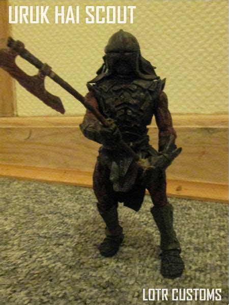Uruk Hai Scout Lord Of The Rings Custom Action Figure