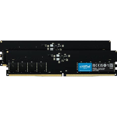 Модуль памяти Crucial 32 Гб 2x16Гб 5200 МГц Ddr5 Ct2k16g52c42u5