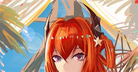 Surtr Arknights Arknights Arknights 无题 Pixiv