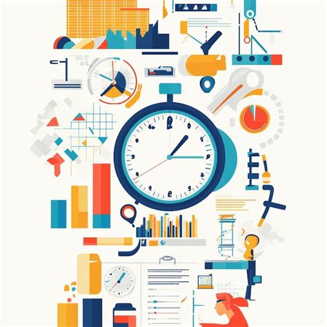A Detailed View Of A Time Management Infographic Featuring Methods Like