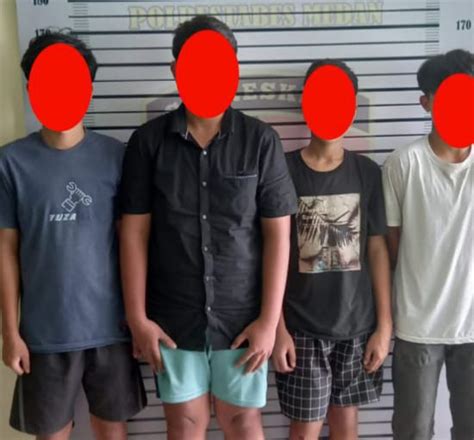 4 Remaja Anggota Geng Motor Diringkus Sentral Berita