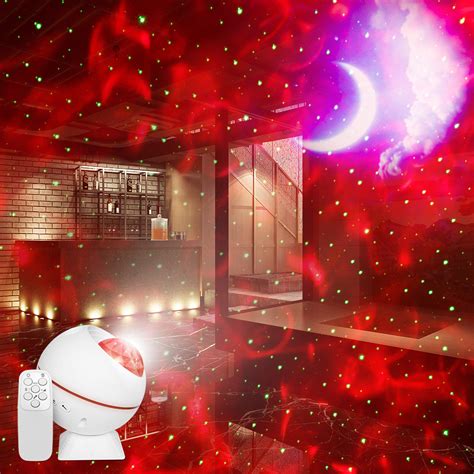 ASshop24 De LED Sternenhimmel Projektor Nachtlicht Galaxy Light