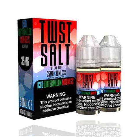 Twist E Liquid Collection 2x30ml Nic Salt Vape Juice Eightcig Llc