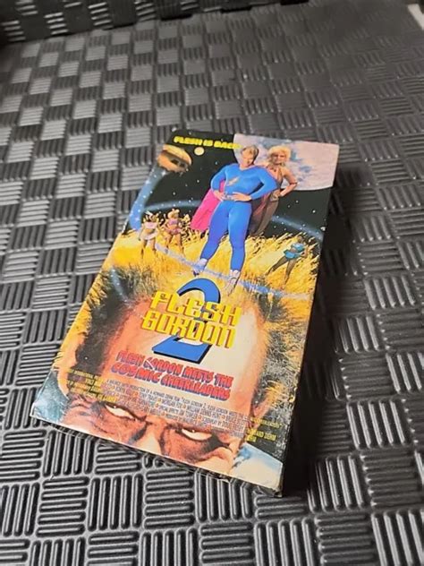 Blockbuster Flesh Gordon 2 Meets The Cosmic Cheerleaders Vhs 1993