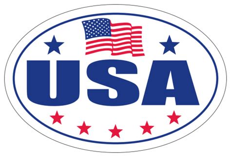 Us Flag Stickers United States Flag And Made In Usa Stickers