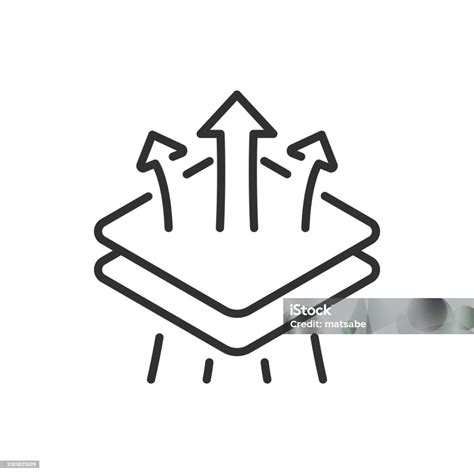 재료 투과성 선형 아이콘 통기성 편집 가능한 획이 있는 선 아이콘에 대한 스톡 벡터 아트 및 기타 이미지 아이콘 투과성의 바람 Istock