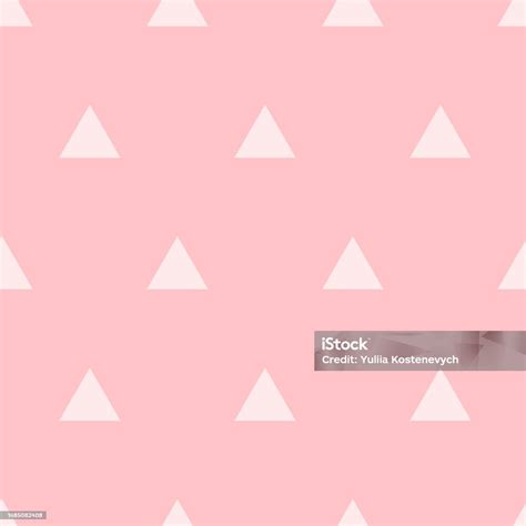 스크랩북 매끄러운 배경입니다 핑크 베이비 샤워 패턴 삼각형이 있는 귀여운 프린트 0명에 대한 스톡 벡터 아트 및 기타 이미지