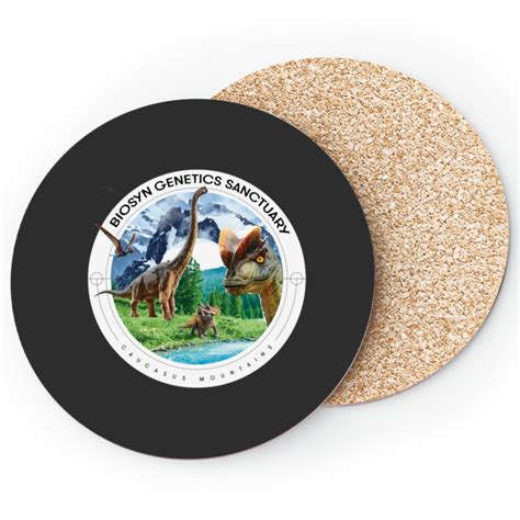 Jurasscic World Dominion Biosyn Genetics Dino Dna Coasters Sold By
