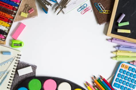 Premium Photo Back To School Education And Office Work Background Concept