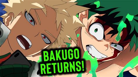 BAKUGO SAVES DEKU BAKUGO S RETURN My Hero Academia YouTube