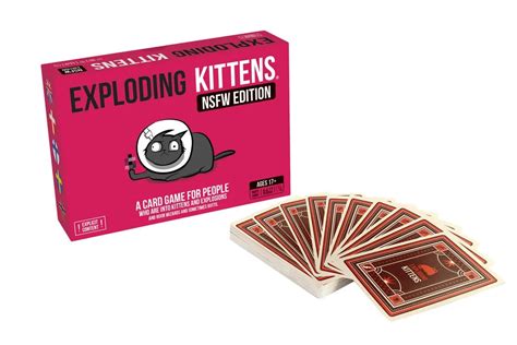 Exploding Kittens Nsfw Ed På Dansk Bræt And Brikker