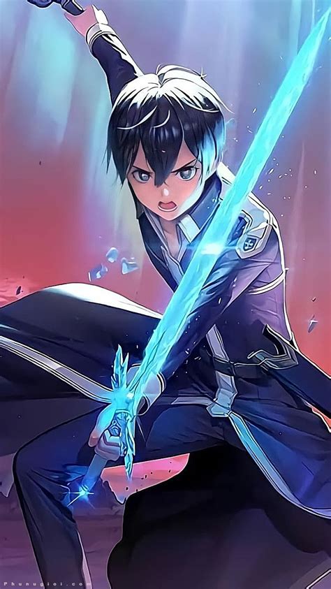 T I Nh Anime Kirito B S U T P P M T T Th Gi I Sword Art Online