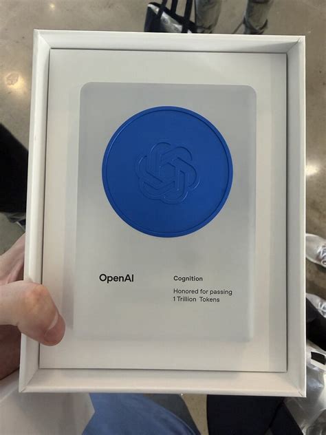Tokens Of Appreciation — Milestone Awards For Openai Api Token Usage