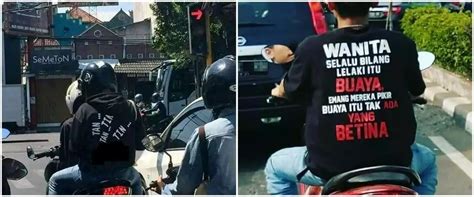 10 Tulisan Di Baju Pengendara Motor Ini Bikin Cekikikan Di Jalan