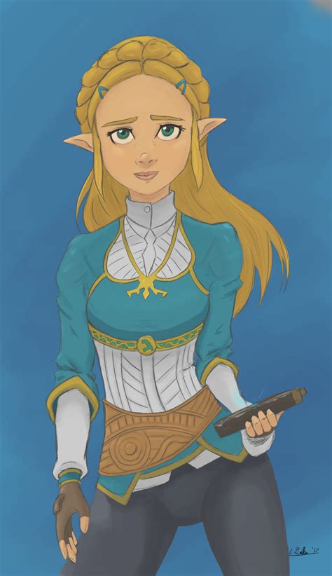 Zelda Botw Fan Art By Mrunfortunate On Deviantart Fan Art Art
