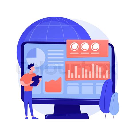 Environment Data Analytics Abstract Concept Vector Illustrat Colourbox