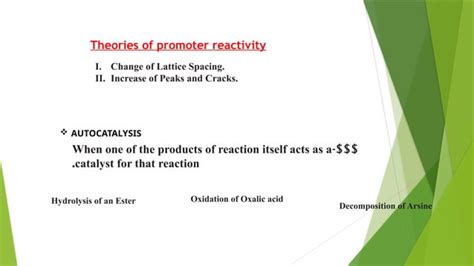 Catalyst And Chemical Reaction Pptpptx Chemistry Science