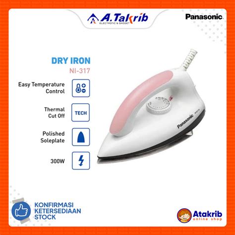 PANASONIC SETRIKA NI 317WPSR Atakrib Toko Elektronik