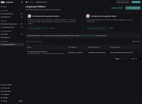 云部署 Langchain 框架