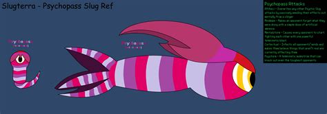 Slugterra Psychopass Slug Ref By Fnafneonanimatronics On Deviantart