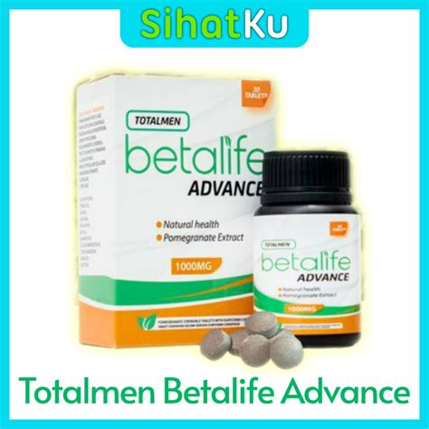 Totalmen Betalife Advance Kencing Lawas Atasi Bengkak Prostat