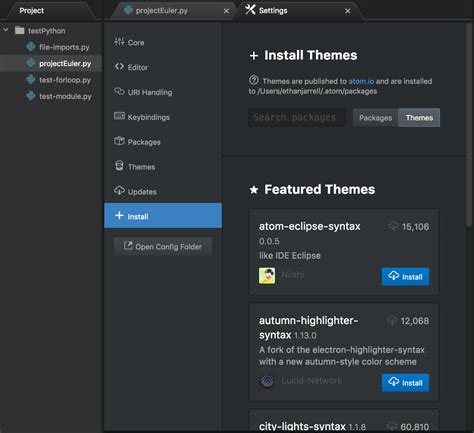 setting up a python development environment in atom hackernoon