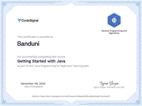 Sanduni Nimasha On Linkedin Course Certificate For Getting Started