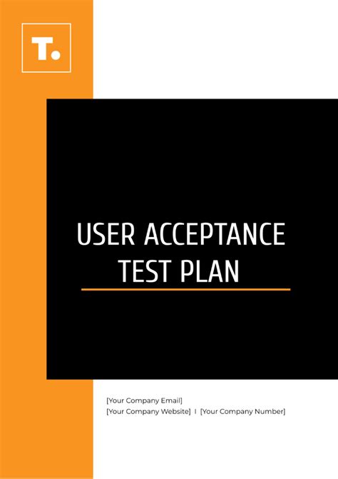Free User Acceptance Test Plan Template To Edit Online